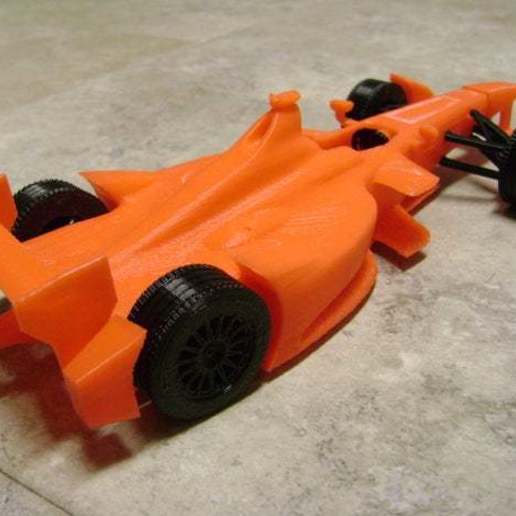 Download free STL file Formula E Race Car • 3D printable design ・ Cults