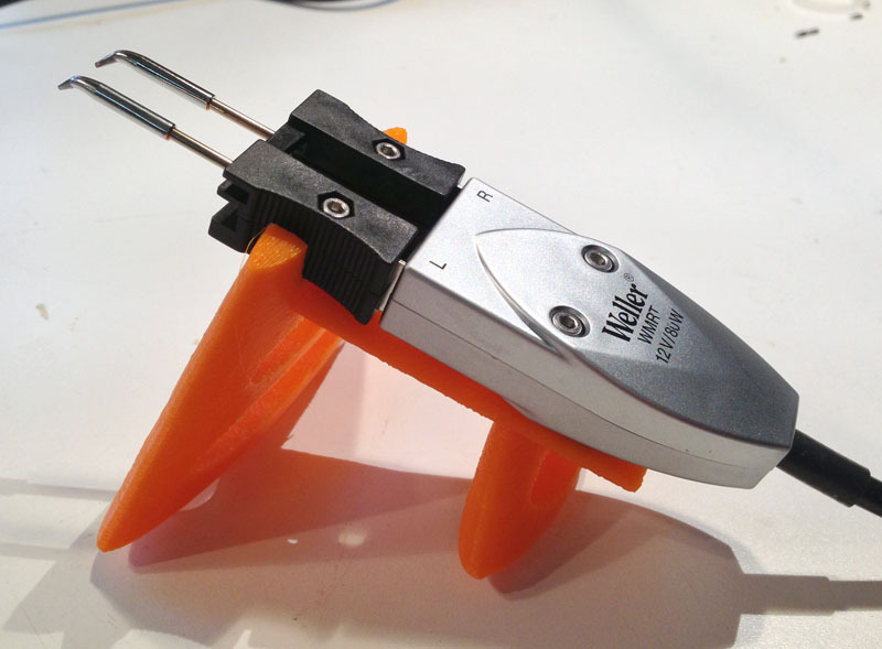 Free 3D file Stand for Weller WMRT Desoldering Tweezers・Model to ...