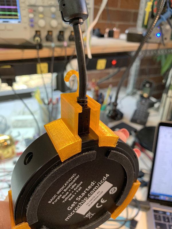 Free 3D file Microchip ICD4 Hanger・3D print object to download・Cults