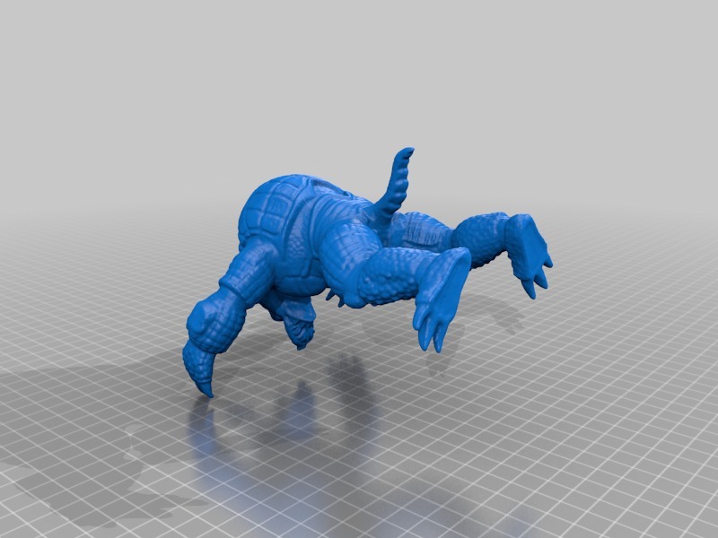Free 3D file Badass Stanford Armadillo・3D printing template to download ...