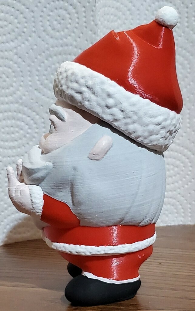 Free 3D file Bad Santa 🎅・3D printing design to download・Cults