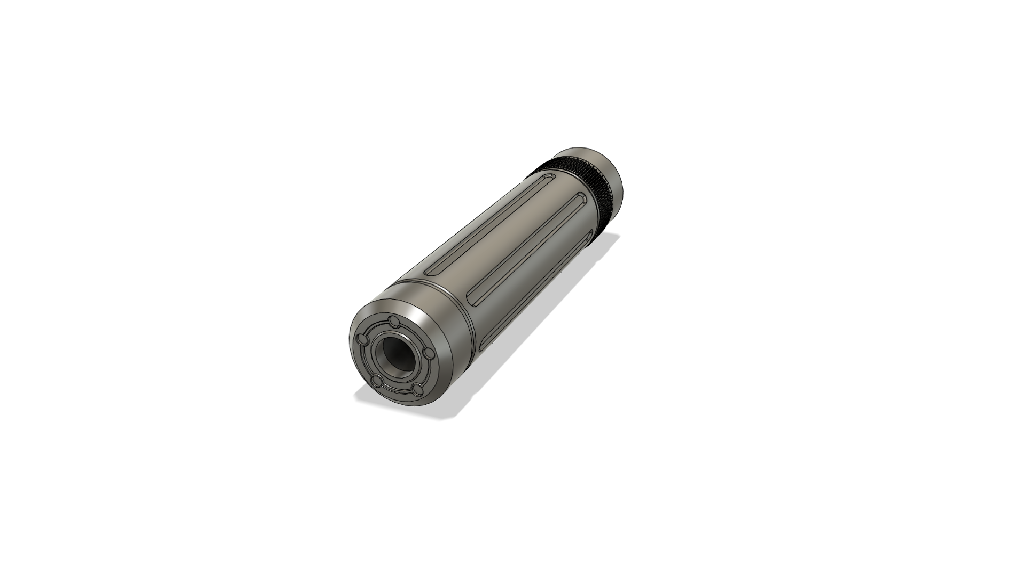 STL-Datei airsoft gun suppressor v1 🔫・Design für den 3D-Druck zum ...