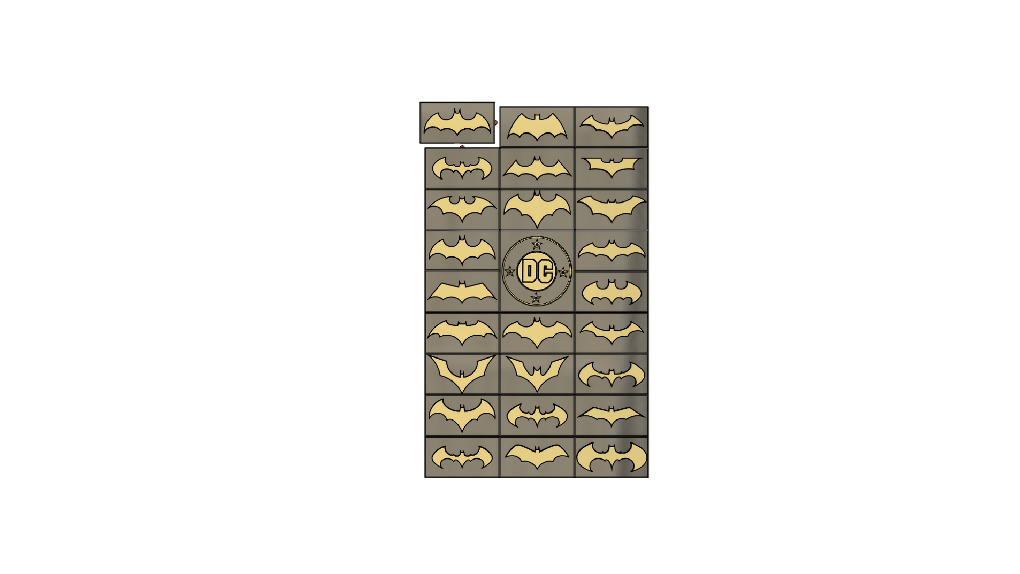 Free STL file Batman wall art・3D printing design to download・Cults