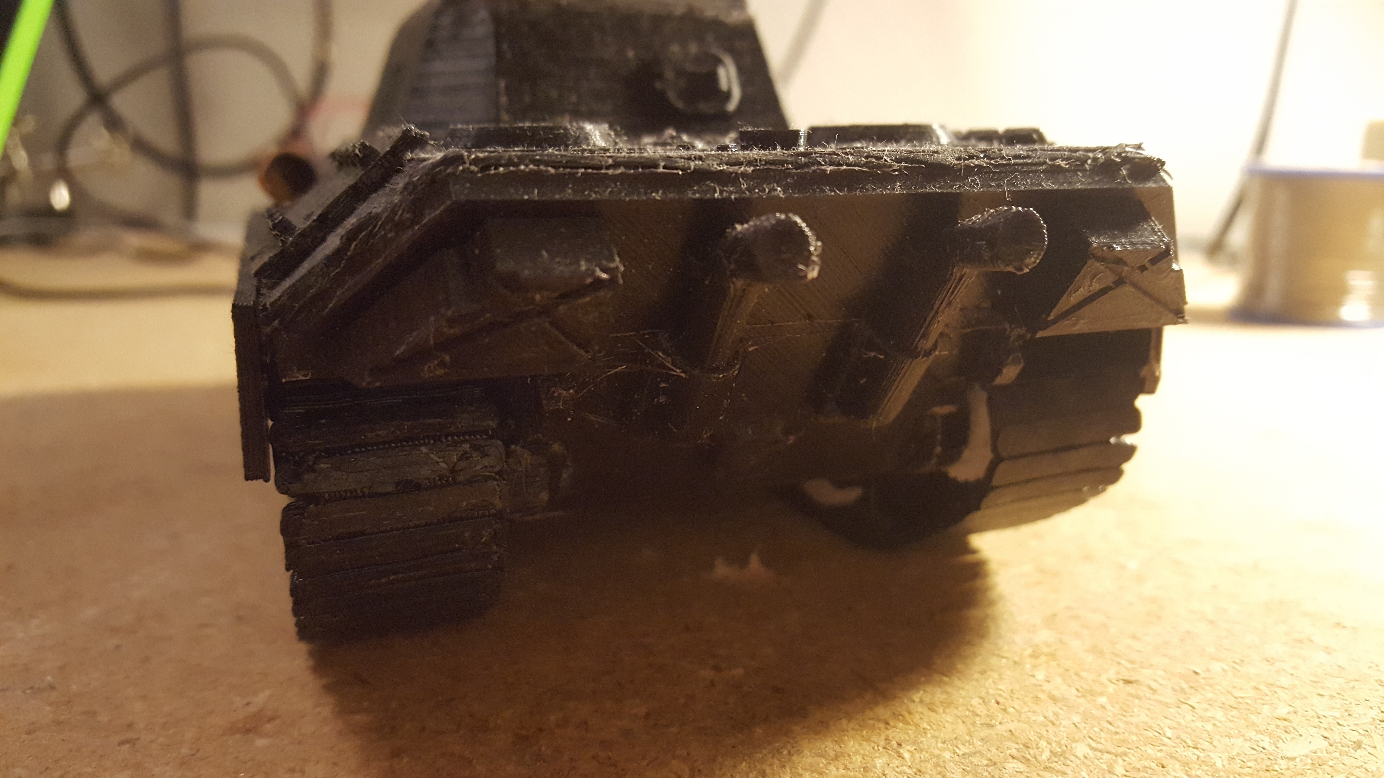 Download STL file Panther Tank, WW2 • 3D printing template ・ Cults