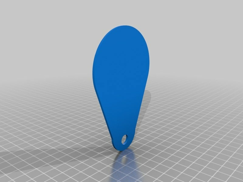 Free STL file Letter O Key Fob 🔑・Model to download and 3D print・Cults