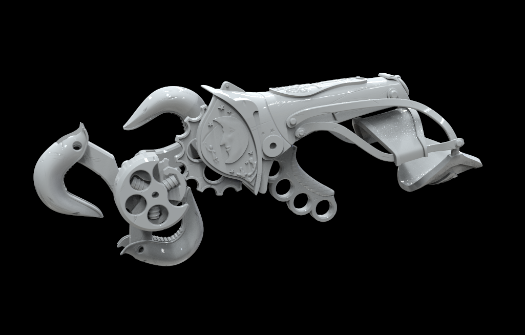 3D file Bioshock Skyhook (for cosplay)・3D printing idea to download・Cults