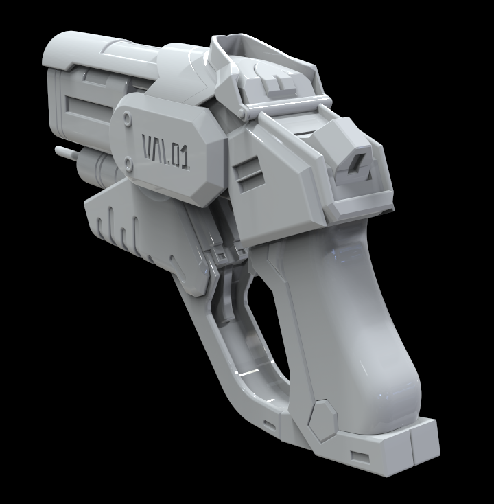 3D file Mercy combat medic gun・3D print design to download・Cults