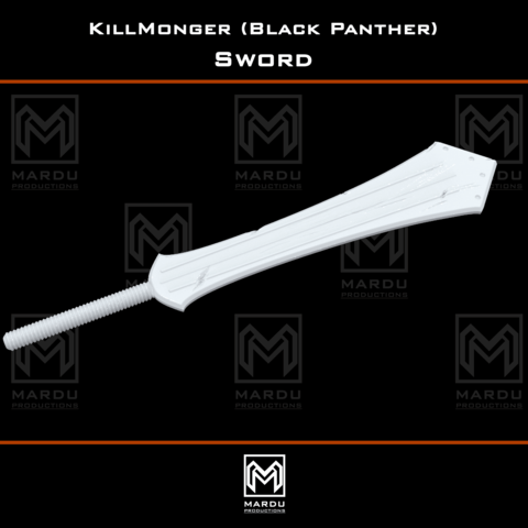 Download STL file KillMonger's sword • 3D printing object ・ Cults