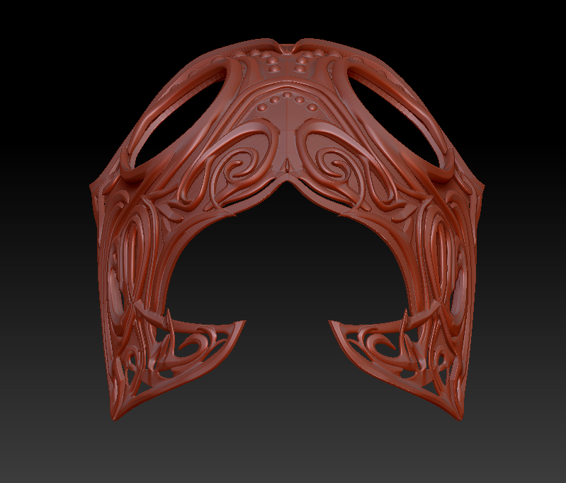 3D file Fran FF14 Helmet (for cosplay)・3D printing design to download・Cults
