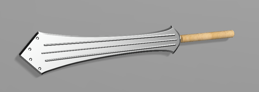 STL file KillMonger's sword・3D printer design to download・Cults