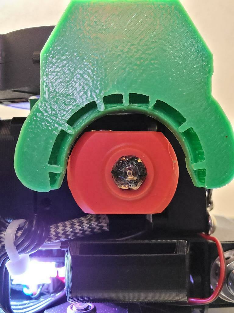 Free STL file BIQU BX Front Mount 5015 Fan Duct - H2 Extruder・3D printer design to download・Cults