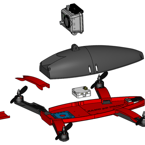 Download free 3D printing designs Programmable Drone ・ Cults