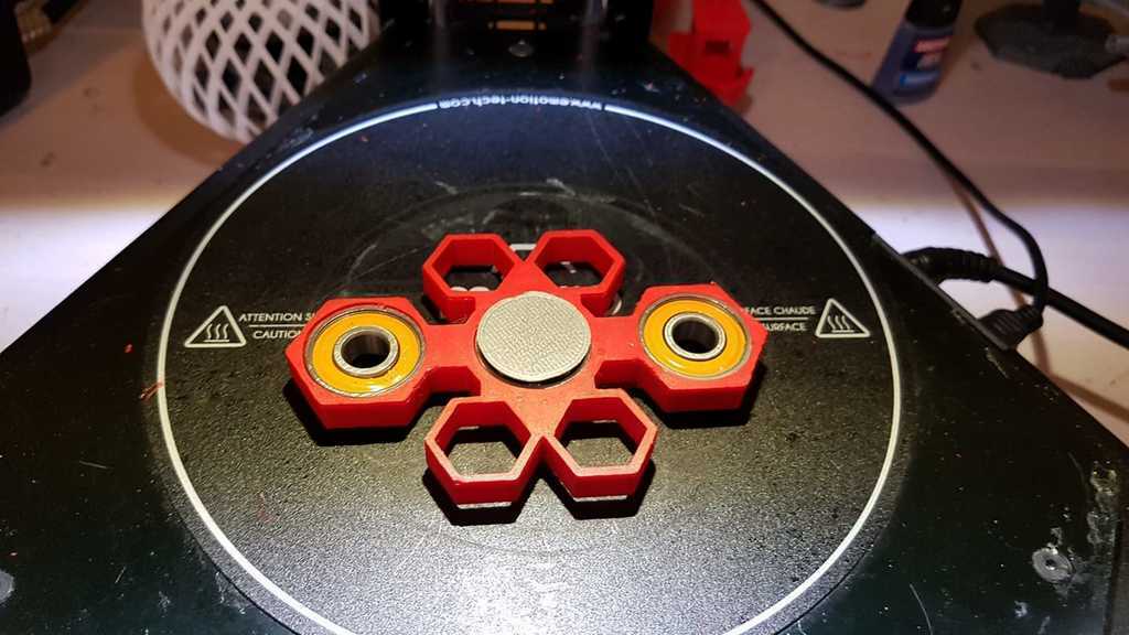 Free 3D file Spinner hexagone・3D printable model to download・Cults