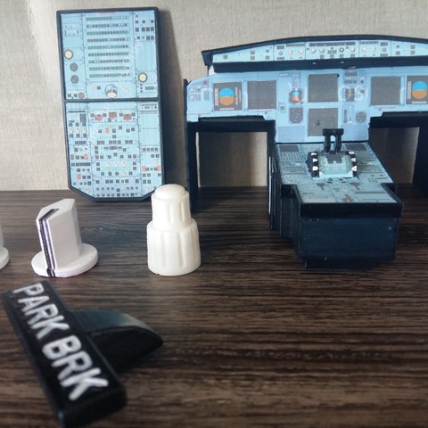 Download 3D printer files Airbus Cockpit Simulator mockup ・ Cults