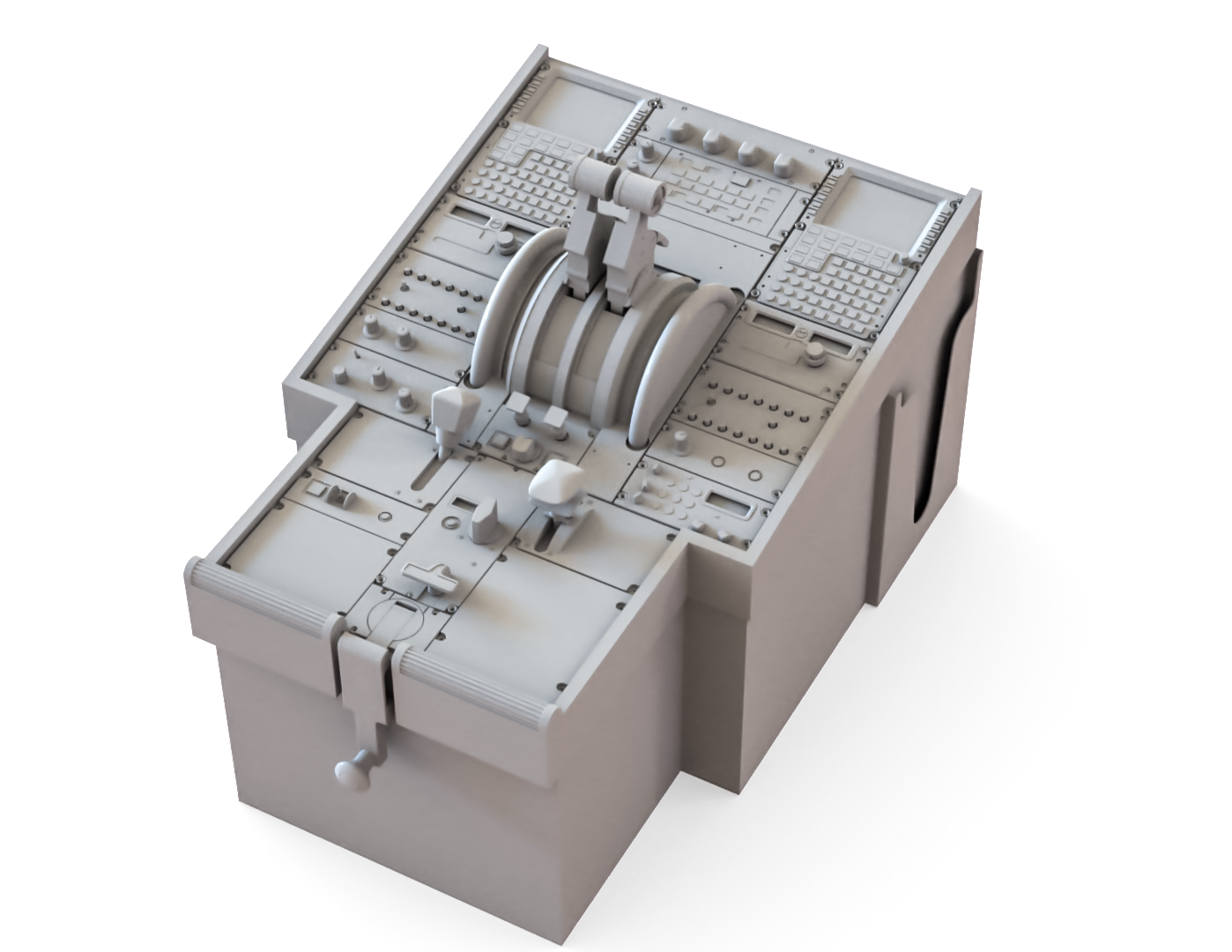 STL file Super realistic Airbus panel for 3D printing ️・3D print design ...