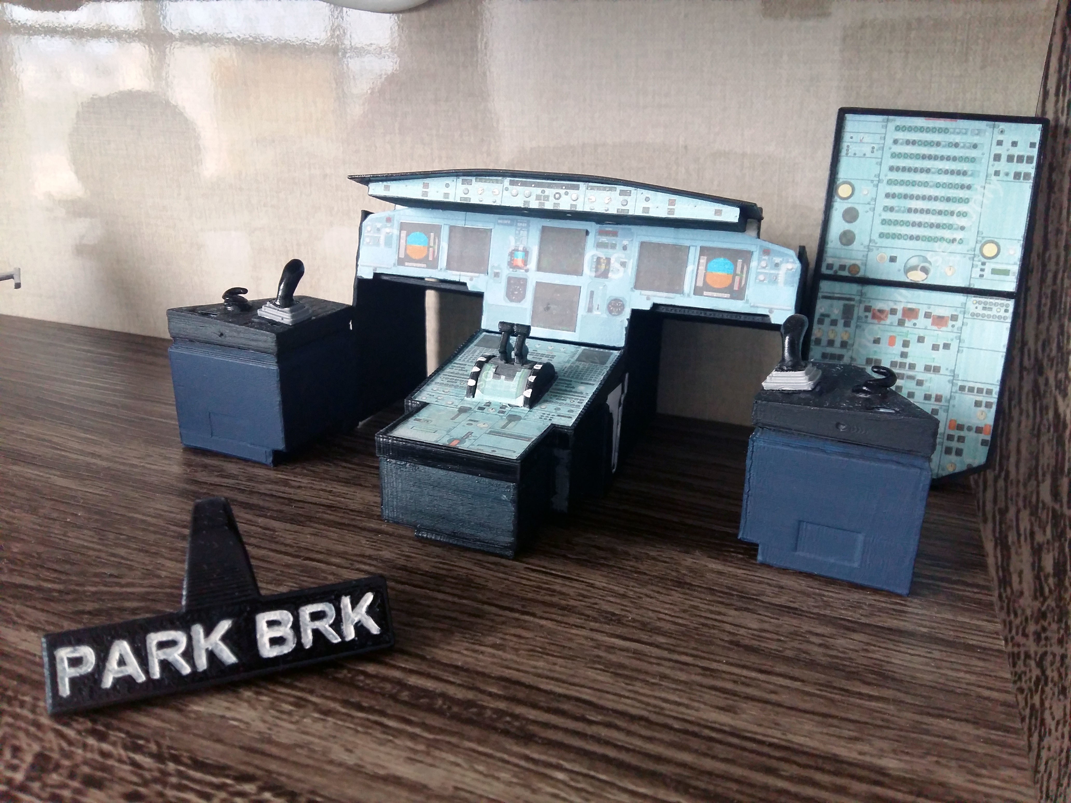 STL file Airbus Cockpit Simulator mockup ️・3D print design to download ...