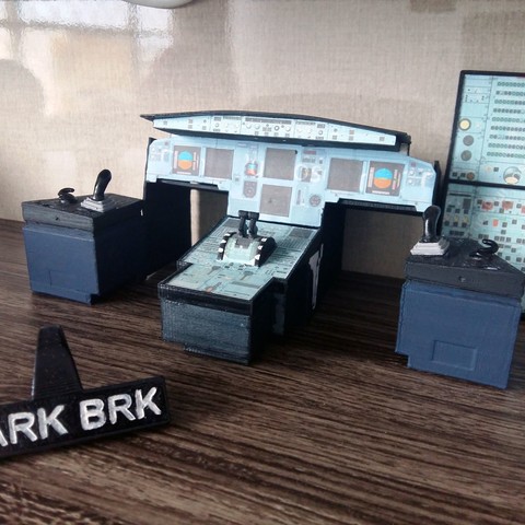 Download 3D printer files Airbus Cockpit Simulator mockup ・ Cults