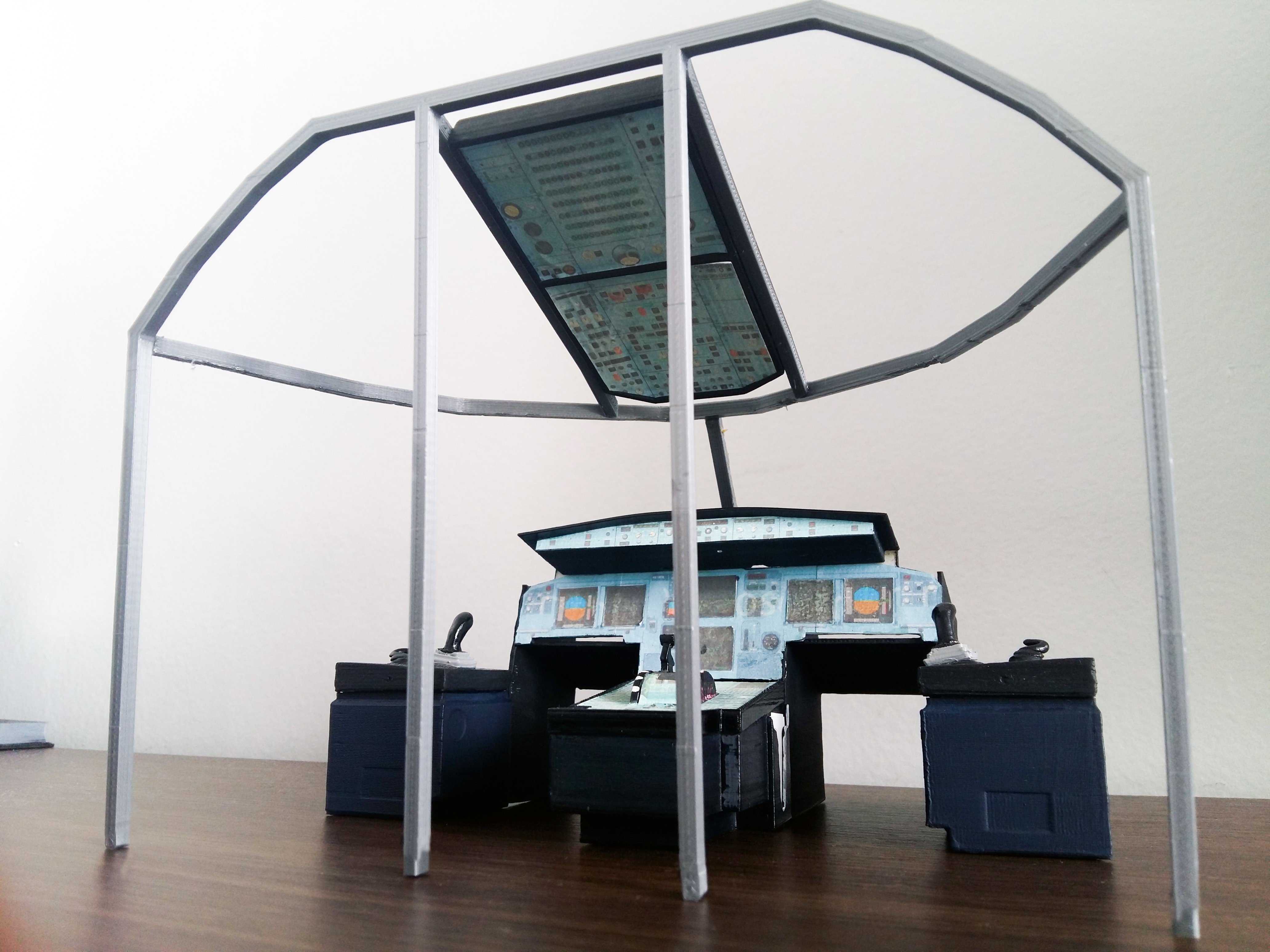 STL file Airbus Cockpit Simulator mockup ️・3D print design to download ...