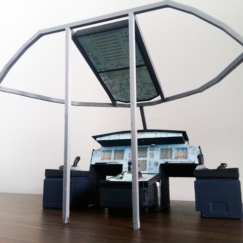 Download 3D printer files Airbus Cockpit Simulator mockup ・ Cults