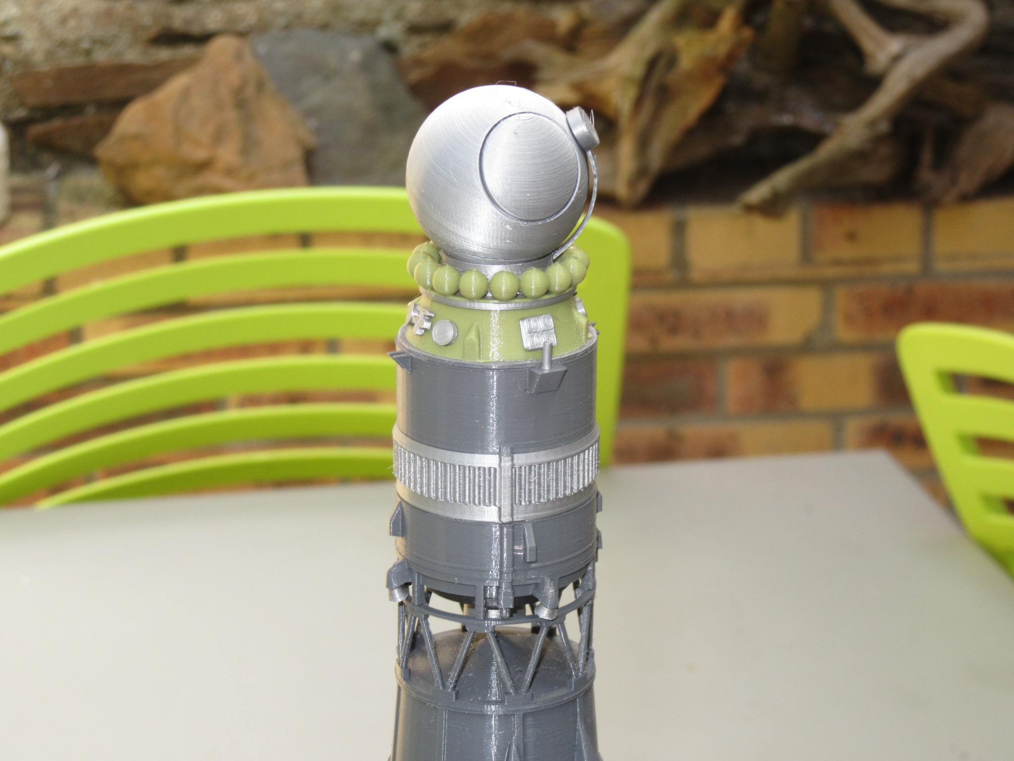 Download STL file vostok 3KA Yuri Gagarin complete rocket • 3D printer ...