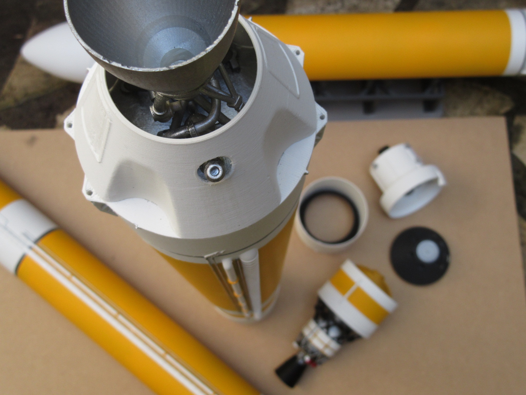 STL file DELTA IV HEAVY Exploration Flight Test 1・3D printing design to ...