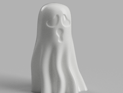 Free STL file Cute Ghost・3D printable object to download・Cults