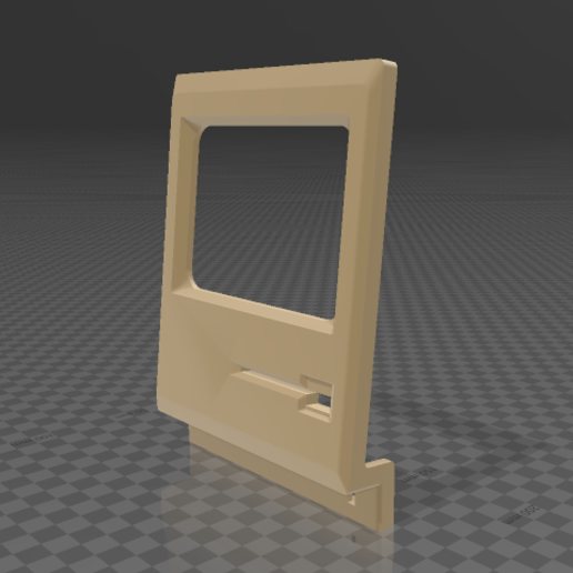 Download STL file Macintosh Shell/Case • 3D printing object ・ Cults