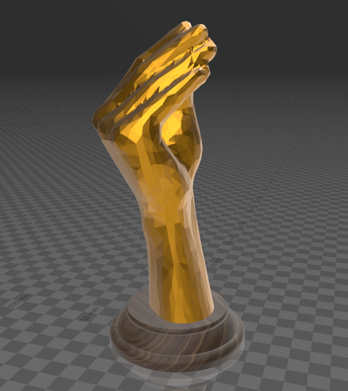 STL file Italian Hand Award - Italy Hand Prize・3D printing model to ...