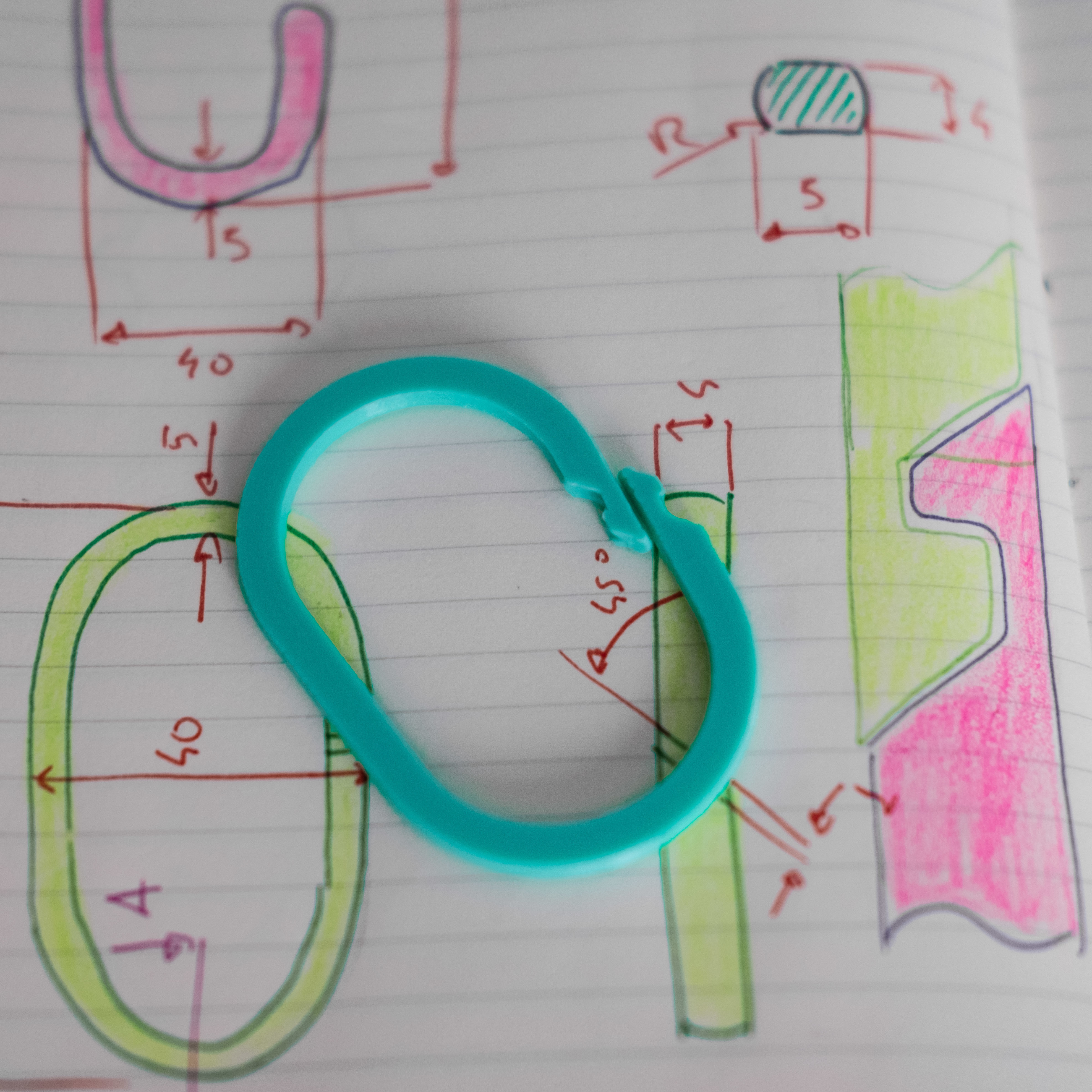 STL file C Hook・3D print model to download・Cults