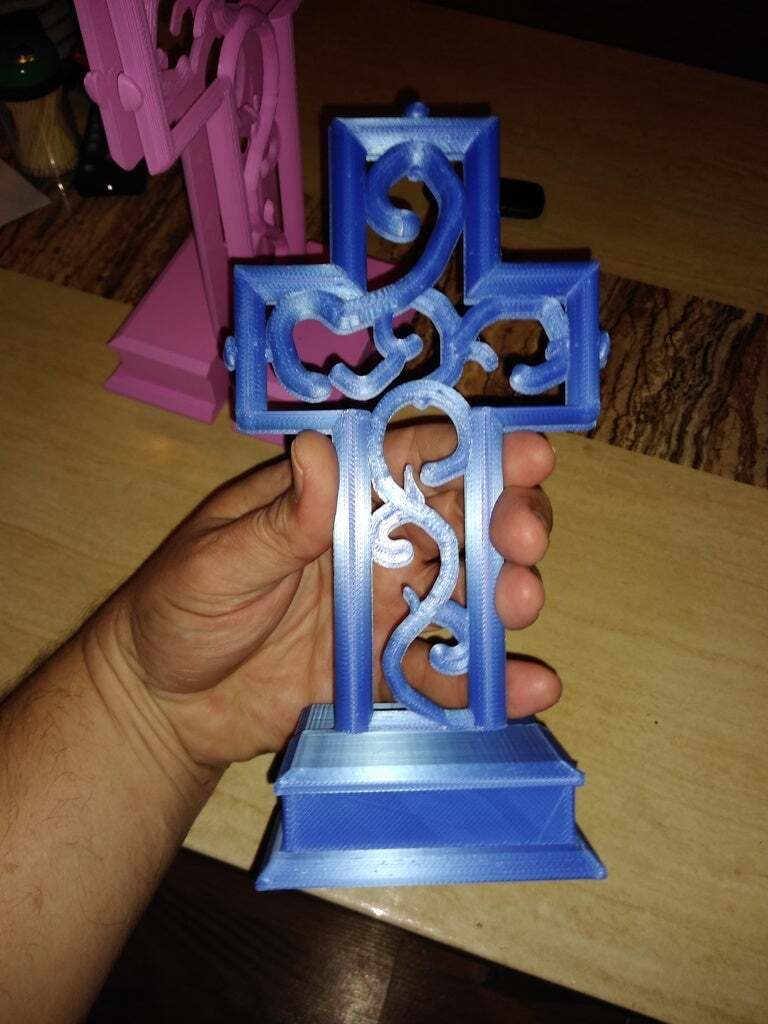 Free STL file Cross - no supports ・3D print design to download・Cults