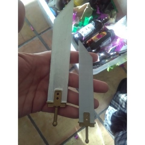 Download free STL MINI BUSTER SWORD ・ Cults