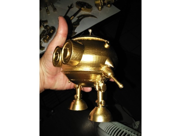 Free STL file FLOTSAM FIX-IT BOT・3D print model to download・Cults