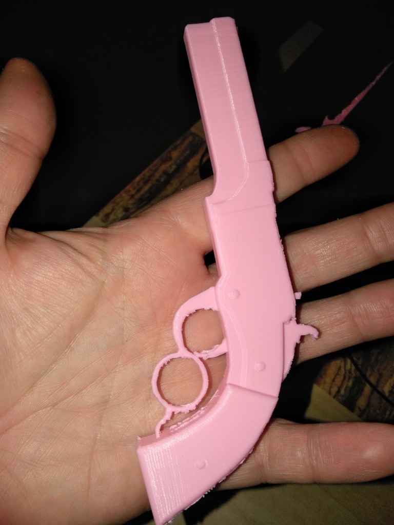 Free STL file RDR2 volcanic pistol・3D print model to download・Cults