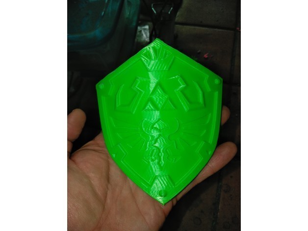 Free STL file LINKS SHIELD ZELDA BREATH OF THE WILD・3D print design to ...