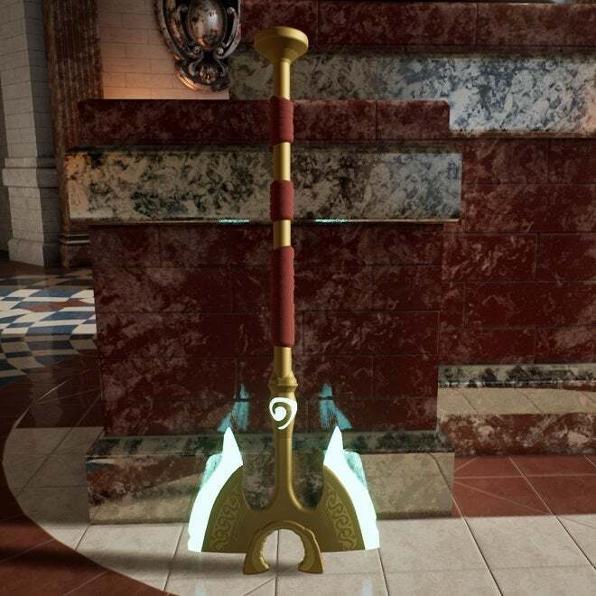 Free STL file Immortals Fenyx Rising - Axe of Atalanta・3D print design ...