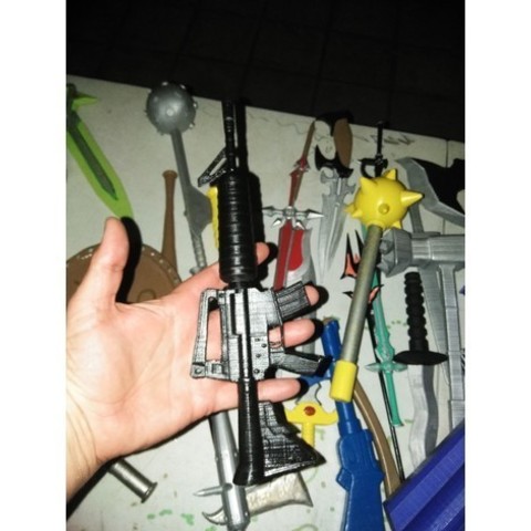 Télécharger fichier impression 3D gratuit FORTNITE M16 ・ Cults