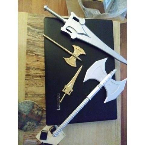 Download free STL file HE-MAN SWORD • 3D printing object ・ Cults