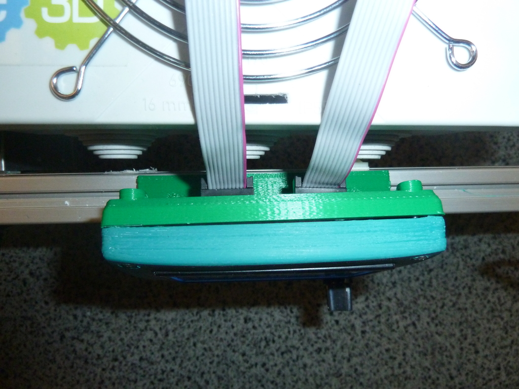 Free 3D file Reprap Full Graphic LCD case for 20x20 aluminum profile 🔧 ...