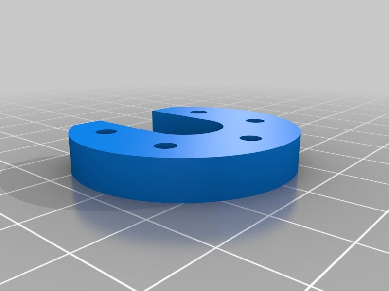 Free 3D file e3d v6 fisheye mount・Object to download and to 3D print・Cults
