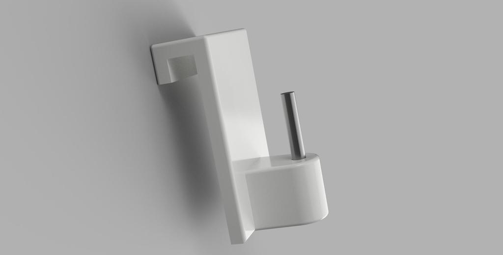 STL file Hooks for window curtain anti-fall kitchen・Model to download ...