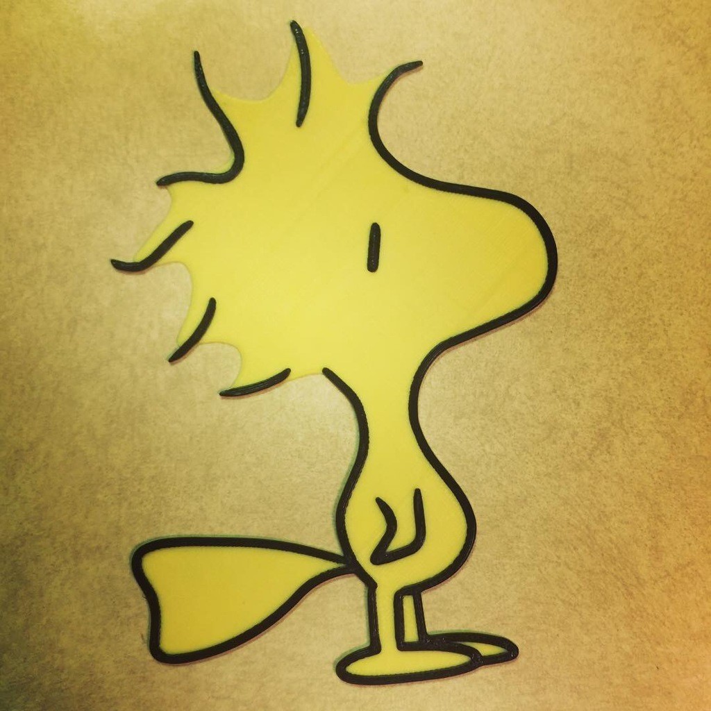 Free STL file Peanuts - Woodstock・3D print design to download・Cults