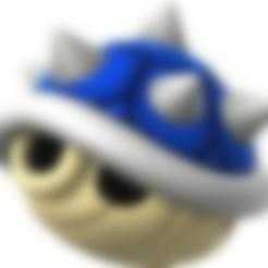 Download free STL file blue shell mario bros • 3D print template ・ Cults