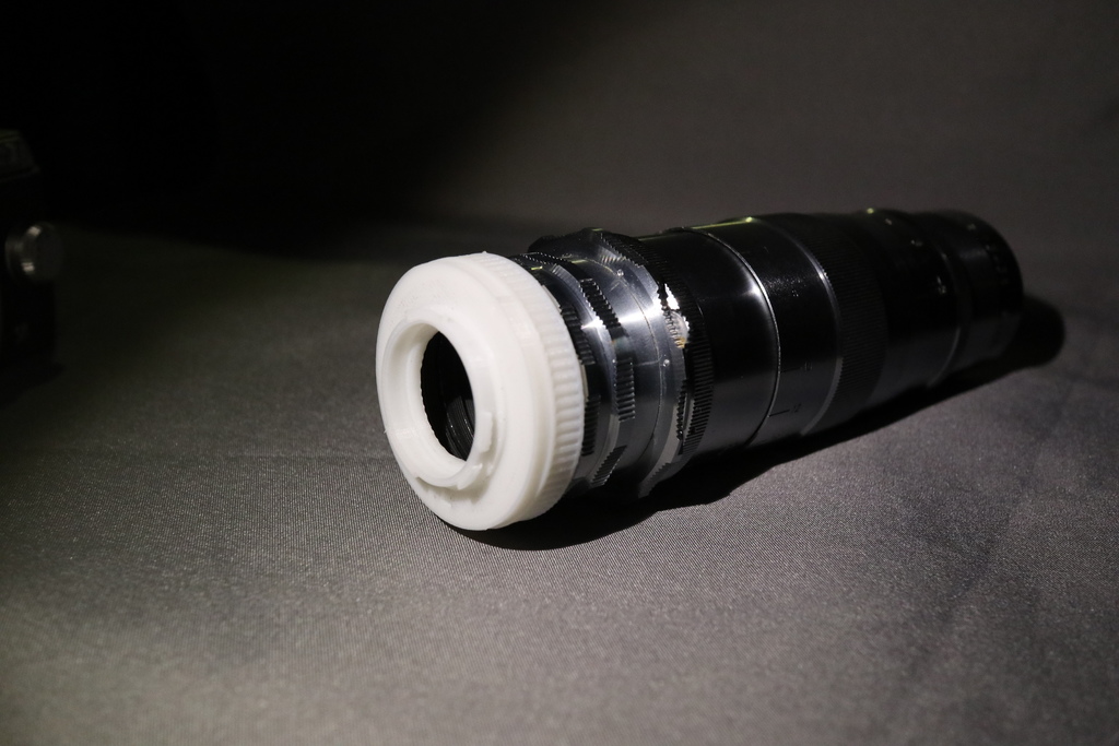 Free 3D file Exakta lenses to Pentax Q adapter with IHAGEE M40 macro ...