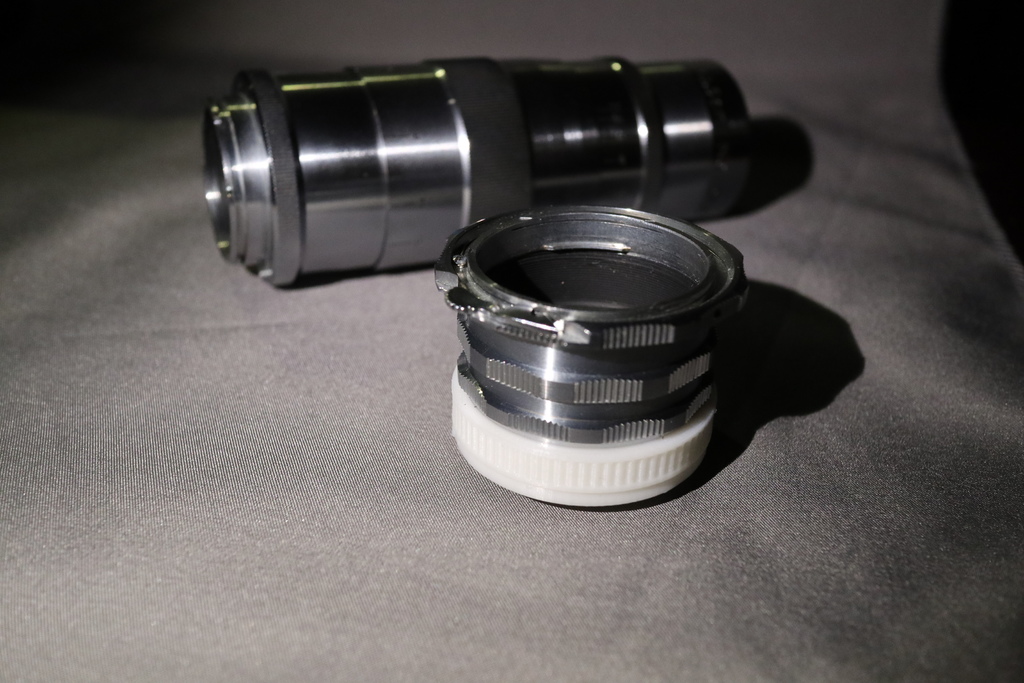 Free 3D file Exakta lenses to Pentax Q adapter with IHAGEE M40 macro ...