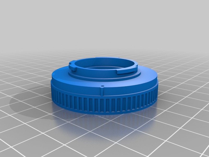 Free 3D file Exakta lenses to Pentax Q adapter with IHAGEE M40 macro ...