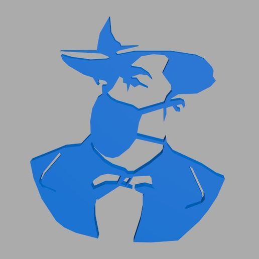 Download STL file Jack Mask's stencil stencil • 3D printer template ・ Cults