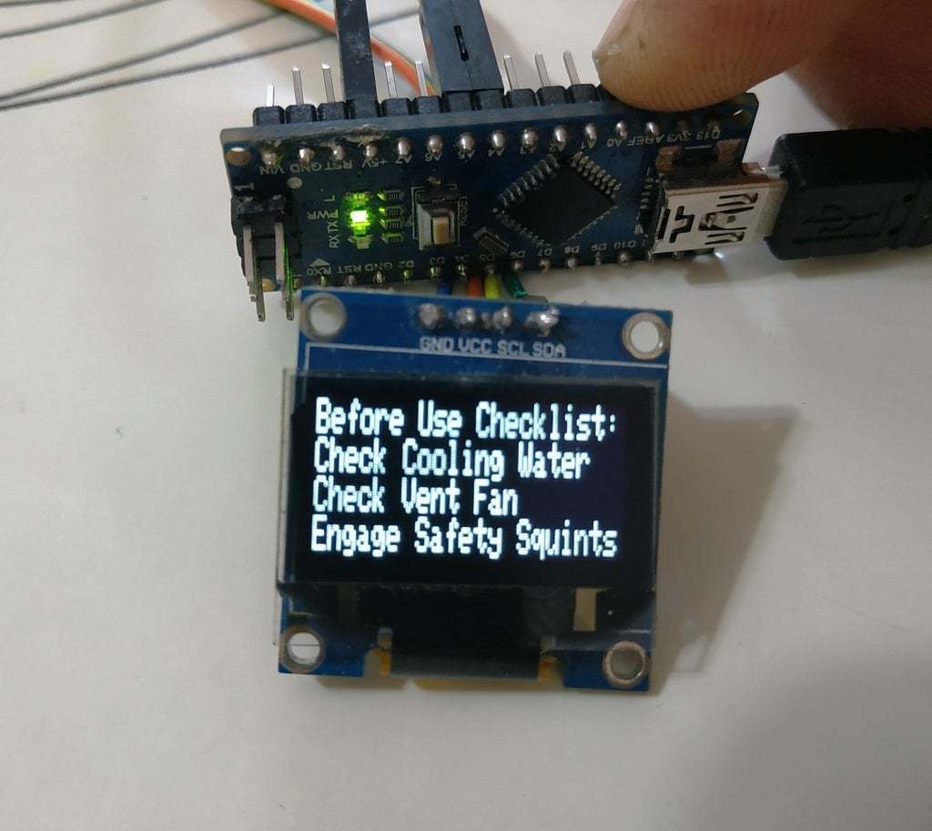 Free STL file K40 Laser Control Panel with OLED Display Fixed・3D ...