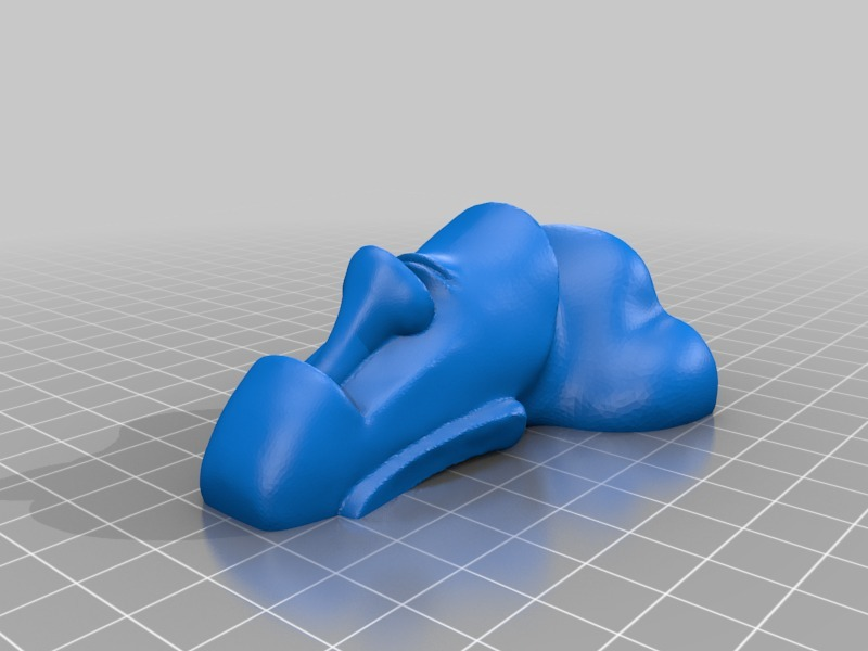 Free 3D file Moai with round magnets・3D printing model to download・Cults
