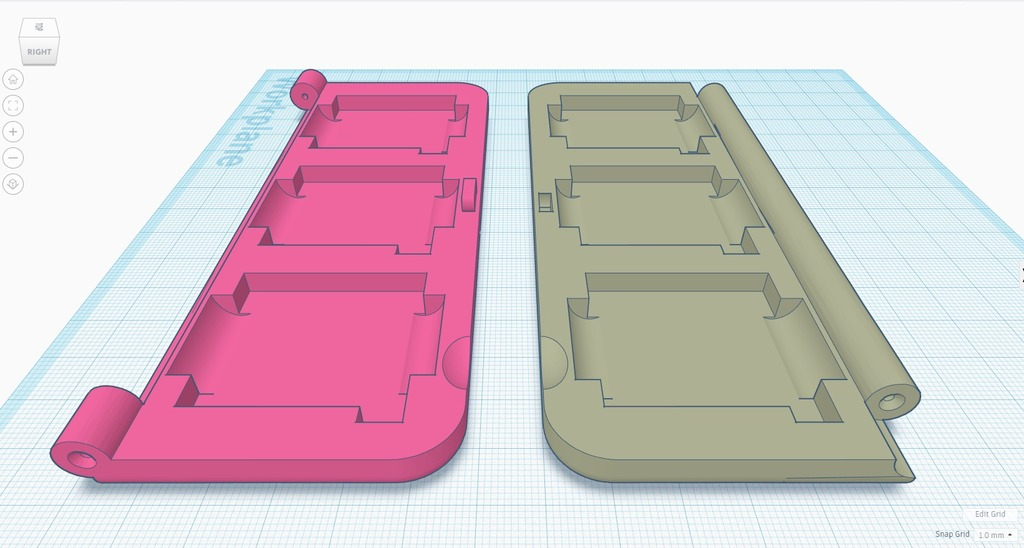 Free 3D file 3DS Cart Holder Remix・Model to download and 3D print・Cults