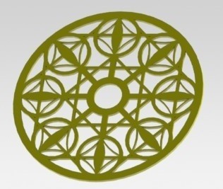 STL file Mandala 2・3D printer design to download・Cults